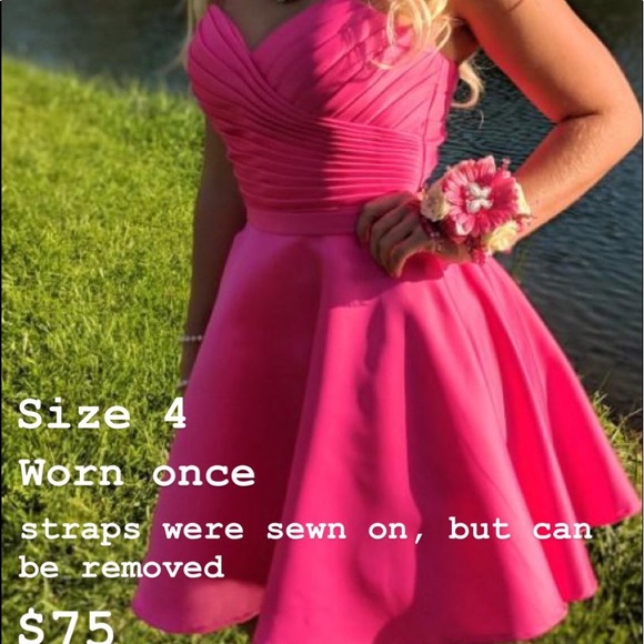 Dresses | Barbie Pink Hoco Dress | Poshmark